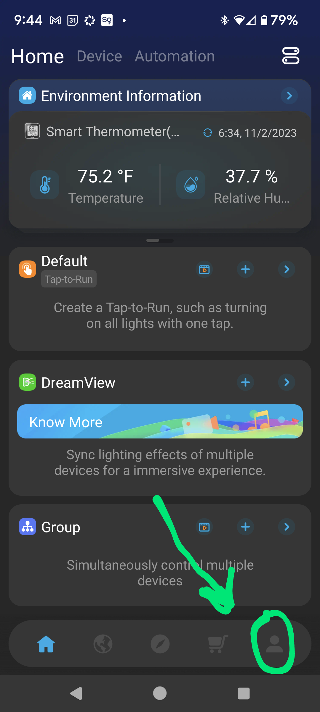 Govee App: How To Turn On Dark Mode / Dark Theme (Thermostat ...